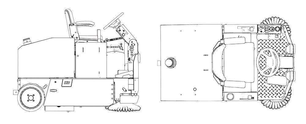 FactoryCat - TR - Ride on Floor Scrubber