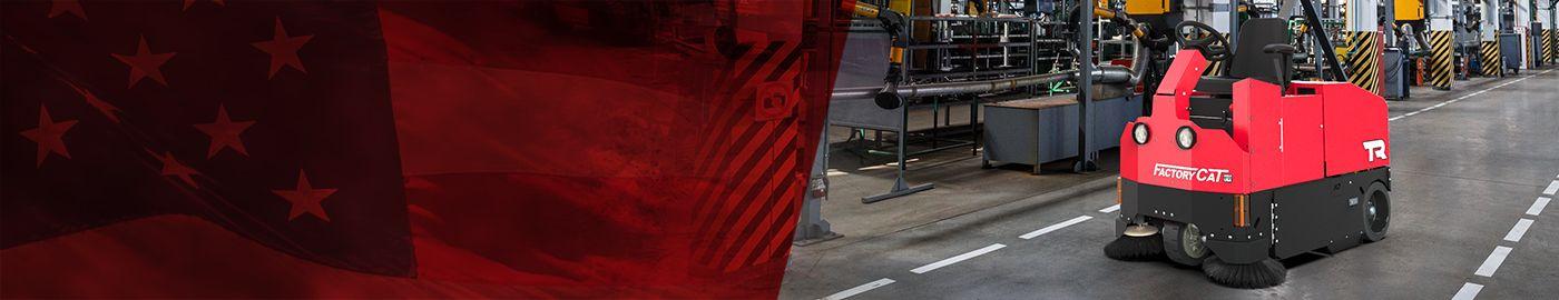 FactoryCat - TR - Ride on Floor Scrubber