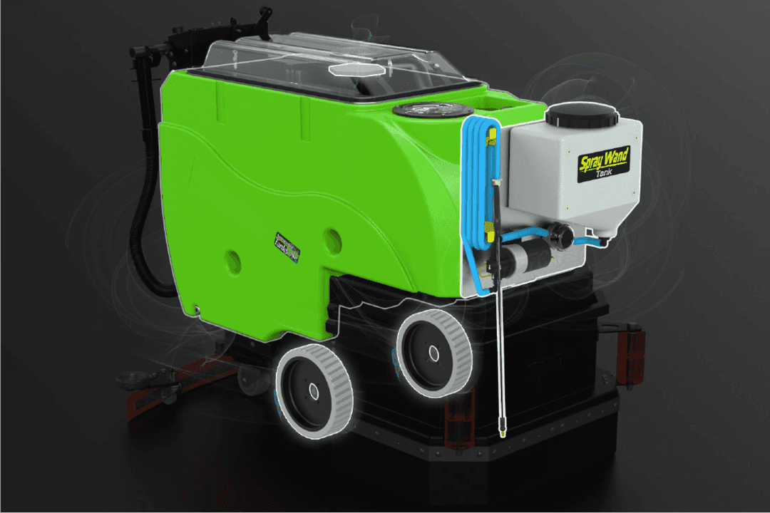 Clean easy with Walk Behind Floor Scrubber Machine - MiniHD